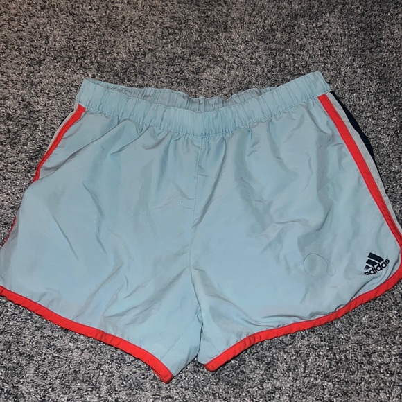 adidas | Shorts | Light Blue Adidas Marathon Inch Running Shorts | Poshmark